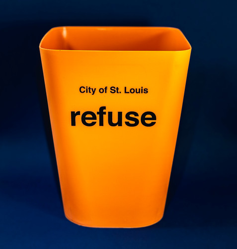 City of St. Louis Refuse Wastebasket | STL-Style