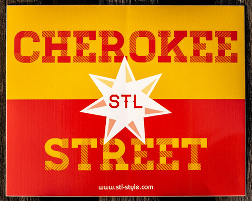 Cherokee Street Sticker | STL-Style