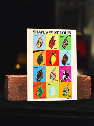 Shapes of St. Louis Pop Art Print | STL-Style