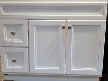 Marcus Birch White 42"W x 21"D x 34½"H | jeffshouseofvanities