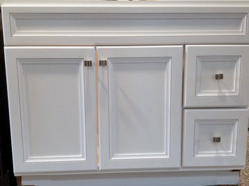 Marcus Birch White 42"W x 21"D x 34½"H | jeffshouseofvanities