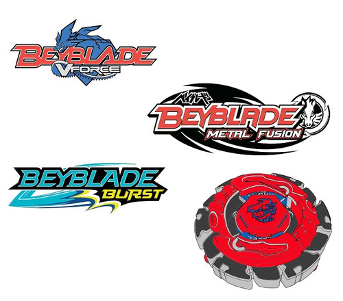 BeyBlade svg clip art drawing image bundle | Drawn