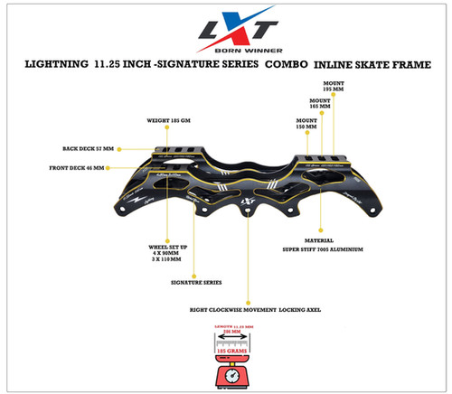 LXT LIGHTNING 11.25 COMBO Frame | Main