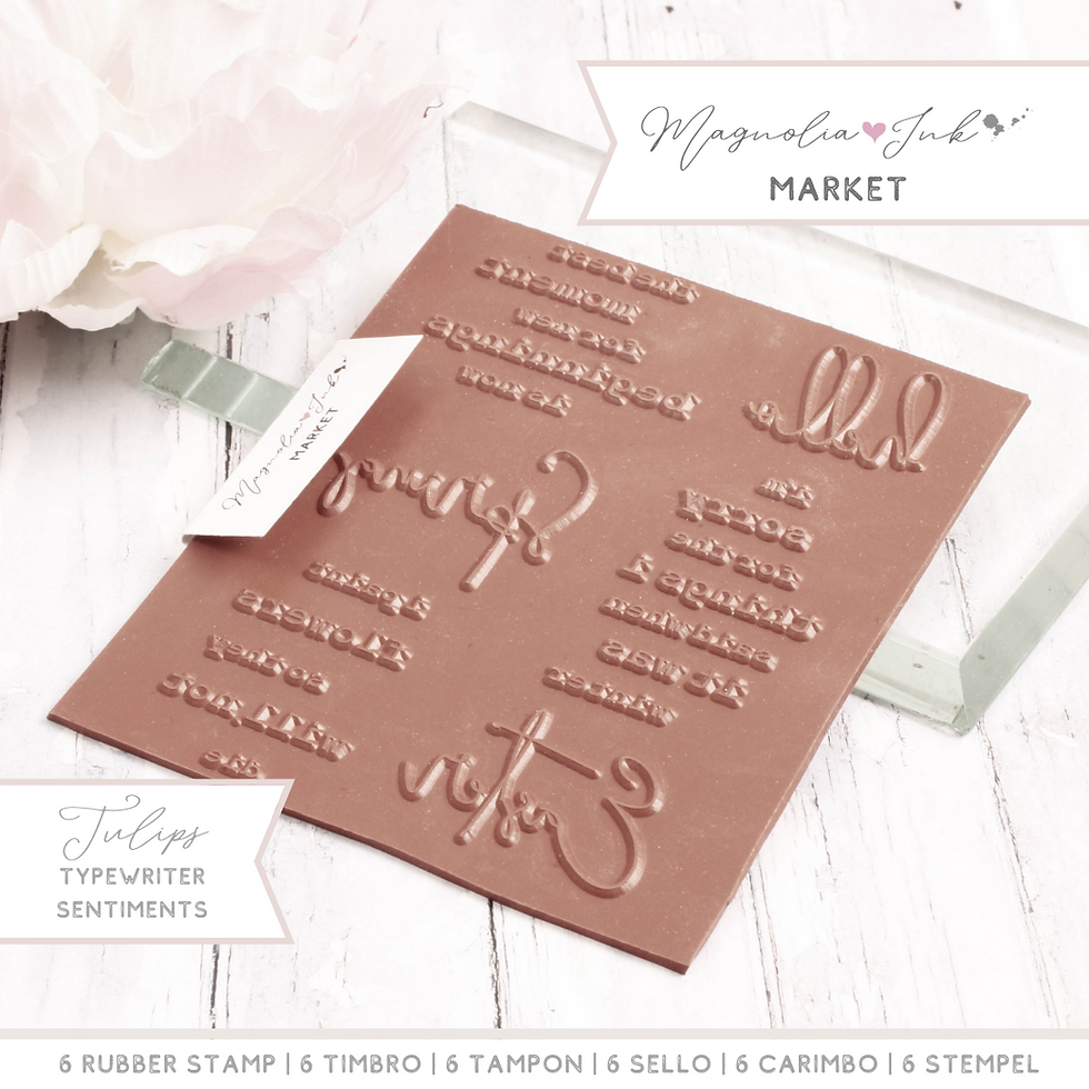 Rubber Stamps | Magnolia Ink Market | Borås