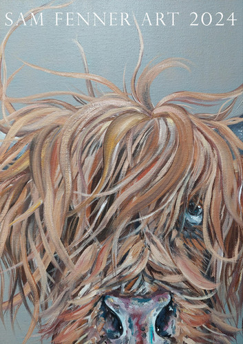 Sam Fenner Art 2024 Glossy Wall Calendar | Sam Fenner Art