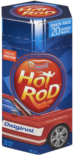 Schneiders Hot Rod Sausage Snacks - 160g | CanadianfoodtoUSA
