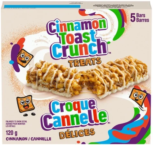 Cinnamon Toast Crunch Treats 120g | CanadianFoodToUsa.com