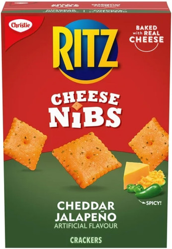 Ritz Cheese Nibs Cheddar Jalapeno 200g | CanadianFoodToUsa