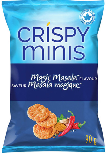 Quaker Crispy Minis Magic Masala Rice Chips 90g | CanadianFoodToUsa