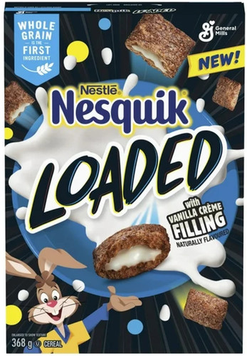 Nestle Nesquik Loaded Cereal | CanadianFoodToUsa