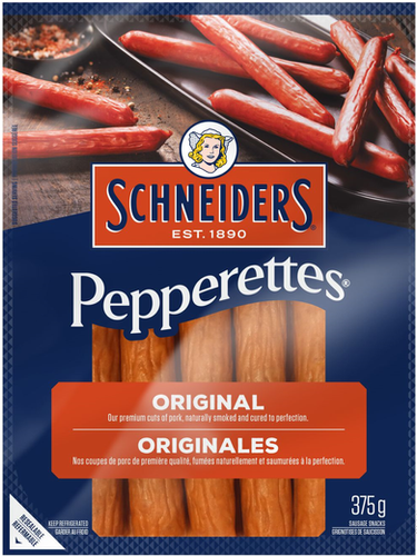 Schneiders Pepperettes Snacks 375g | CanadianFoodToUsa