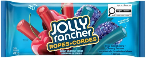 Buy Jolly Rancher Ropes 283g | CanadianFoodToUsa.com