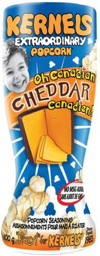 Kernels Oh Canadian Cheddar Popcorn Seasoning - CanadianfoodtoUSA.com