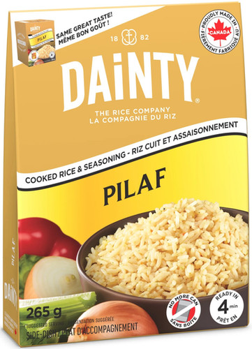 Dainty Rice Pilaf Cooked Rice 265g | CanadianFoodToUsa.com