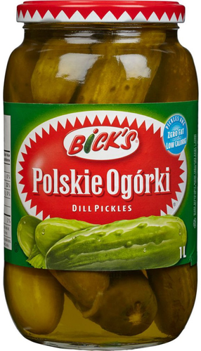 Bick's Polskie Ogorki Dill Pickles 1000g | CanadianFoodToUsa