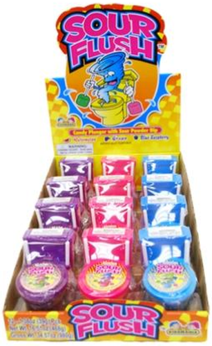 Sour Flush Candy Toilet - 12ct - 468g | CanadianFoodToUsa