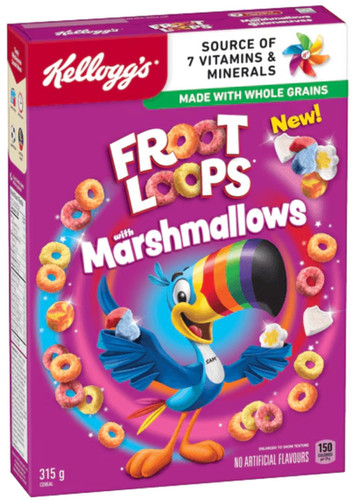 Buy Froot Loops with Marshmallow Cereal 315g | CanadianFoodToUsa.com