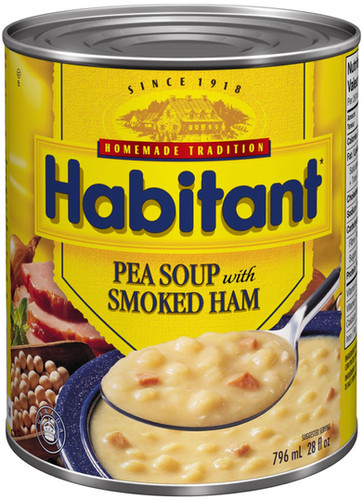 Habitant Pea Soup with Smoked Ham | CanadianfoodtoUSA.com