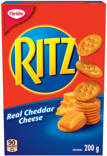 Buy Ritz Cheddar Cheese Crackers - 200g | CanadianfoodtoUSA.com
