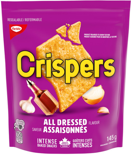 Buy Crispers All Dressed -145g Bag | CanadianfoodtoUSA