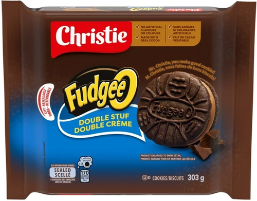 Fudgee-O Double Stuf Cookies | CanadianFoodToUsa.com