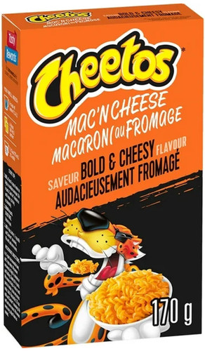 Cheetos Macaroni & Cheese Bold & Cheesy Pasta 170g | CanadianFoodToUsa
