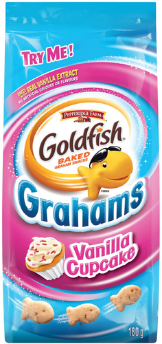 Goldfish Vanilla Cupcake Grahams 180g | CanadianFoodToUsa