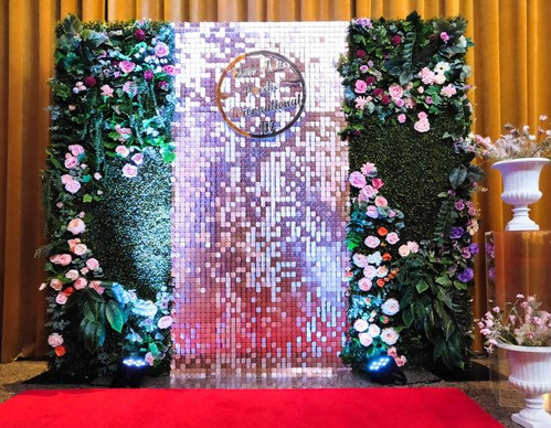 Blush Waterfall | Stellar Backdrops