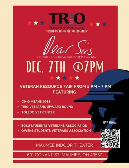 TRIO Veterans Upward Bound Presents: "Dear Sirs" | Maumeeindoor