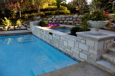 Raised Walls | Anchor Spa And Pool