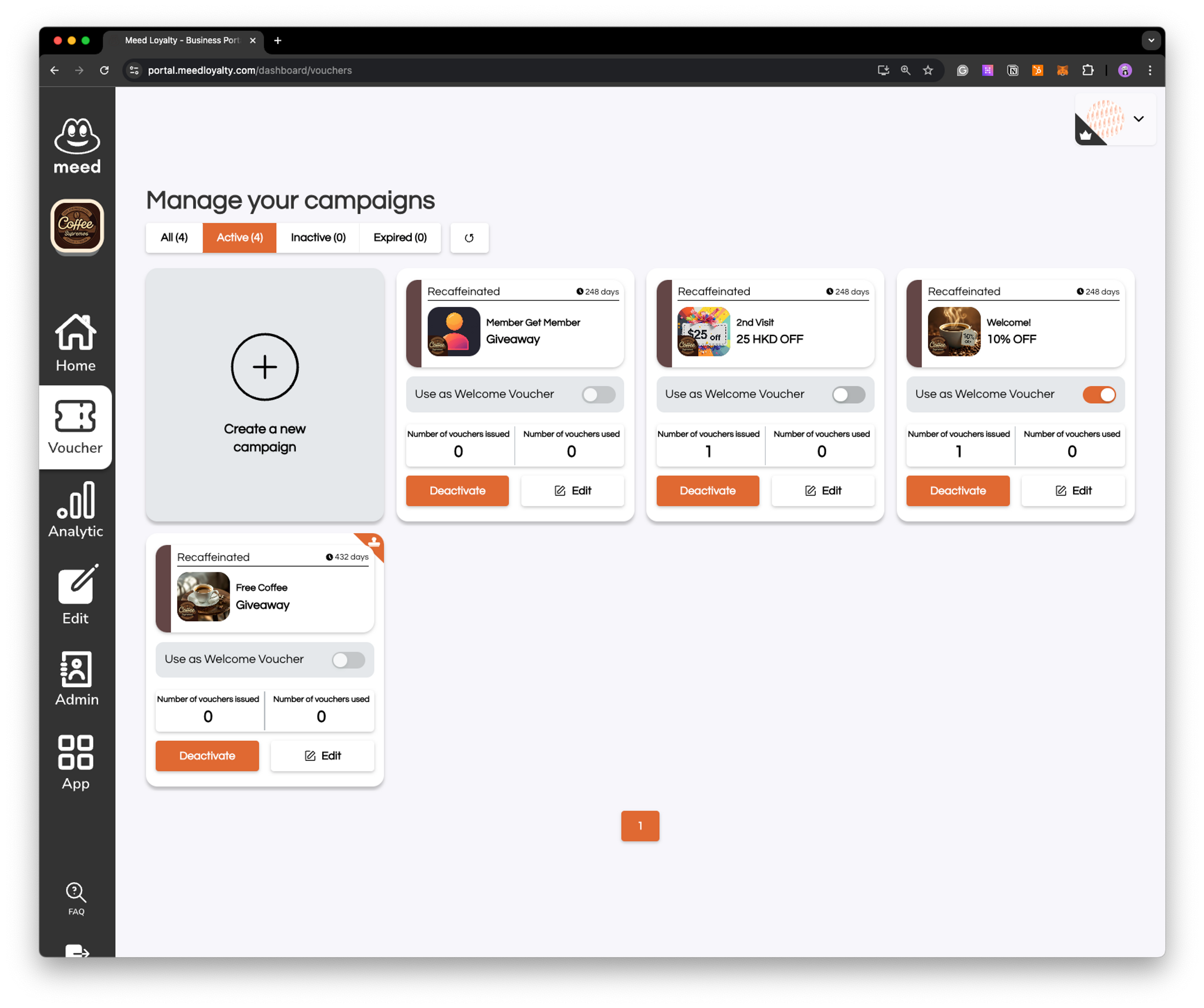 Create a Member Get Member Program using meed