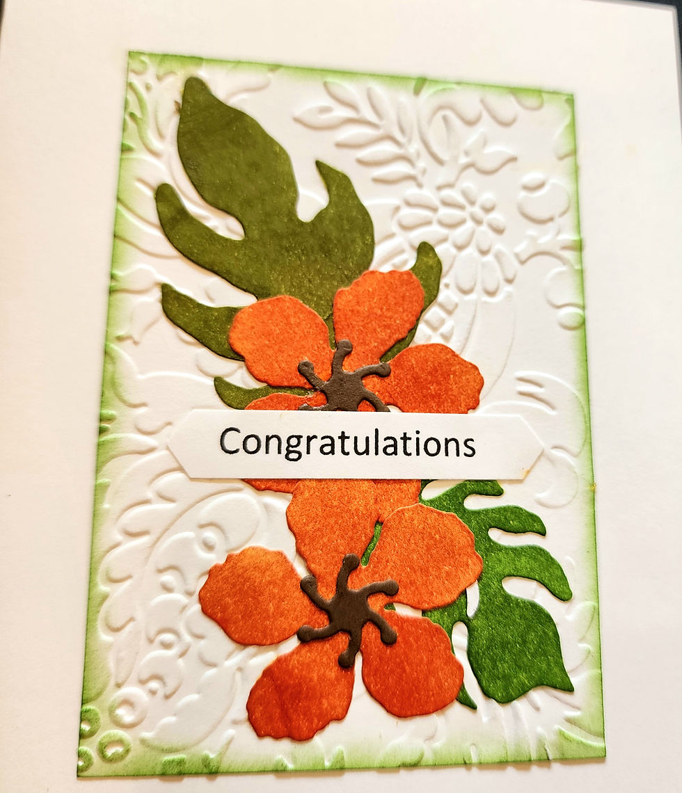 Congratulations card. | MsCraftprincess
