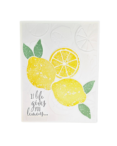 Lemon Encouragement Card | MsCraftprincess