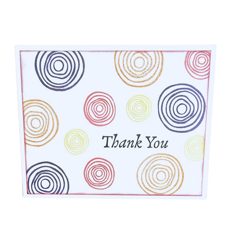 Circle Thank You Card | MsCraftprincess
