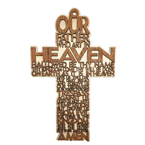 Lord's Prayer Cross | MsCraftprincess