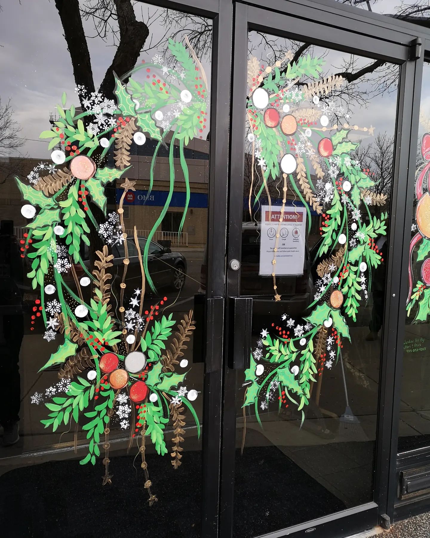 Window Mural Painting | Another Pretty Face ~face & Body Art~ | Lethbridge