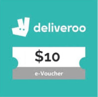 $10 Deliveroo Voucher | GiveHub