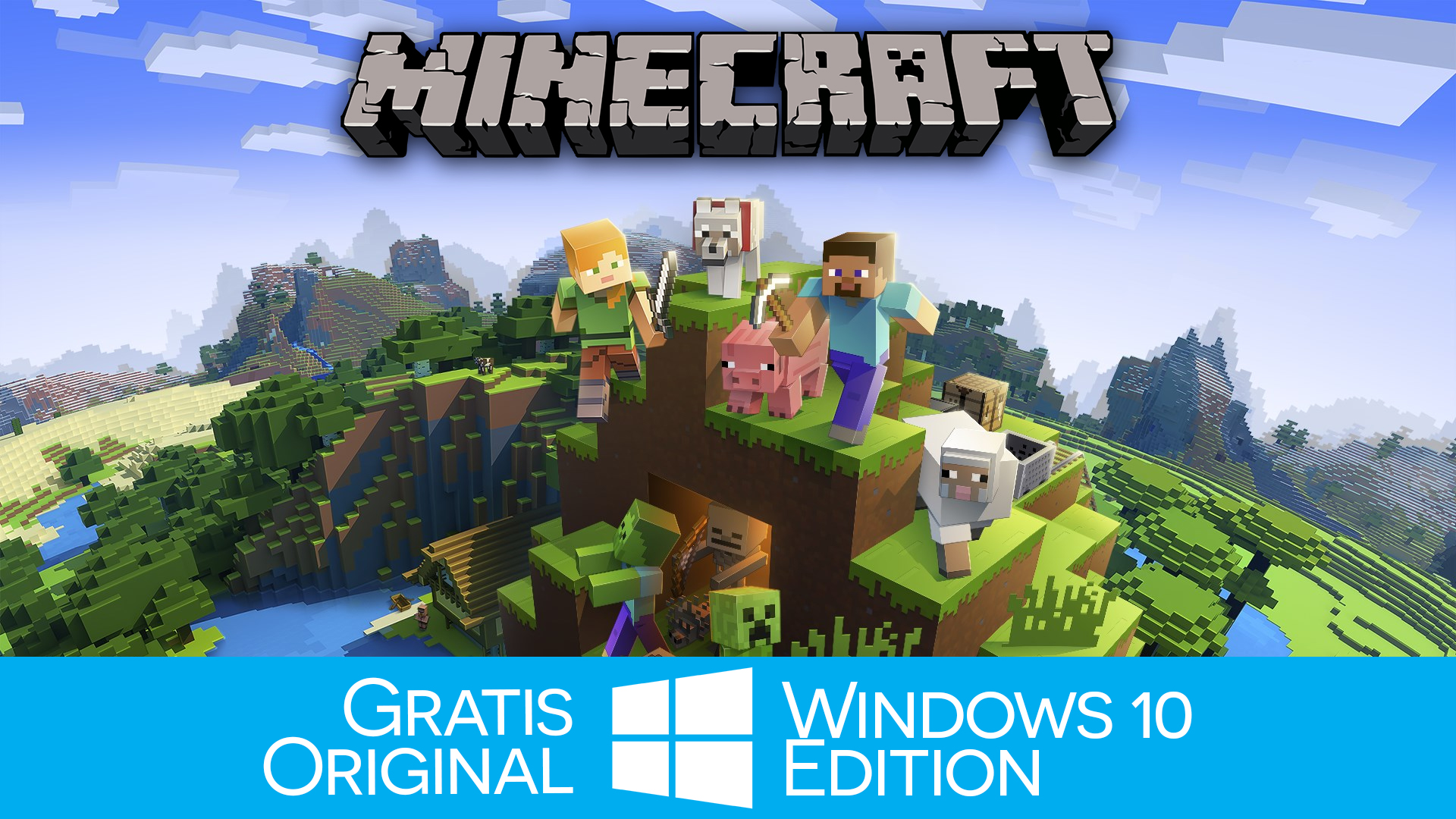 DECARGAR MINECRAFT PARA WINDOWS GRATIS 2020
