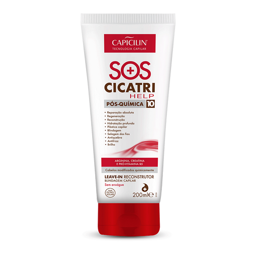 Capicilin - SOS Cicatri Help - Leave In 200Ml - (Leave in 6.76FlOz ...