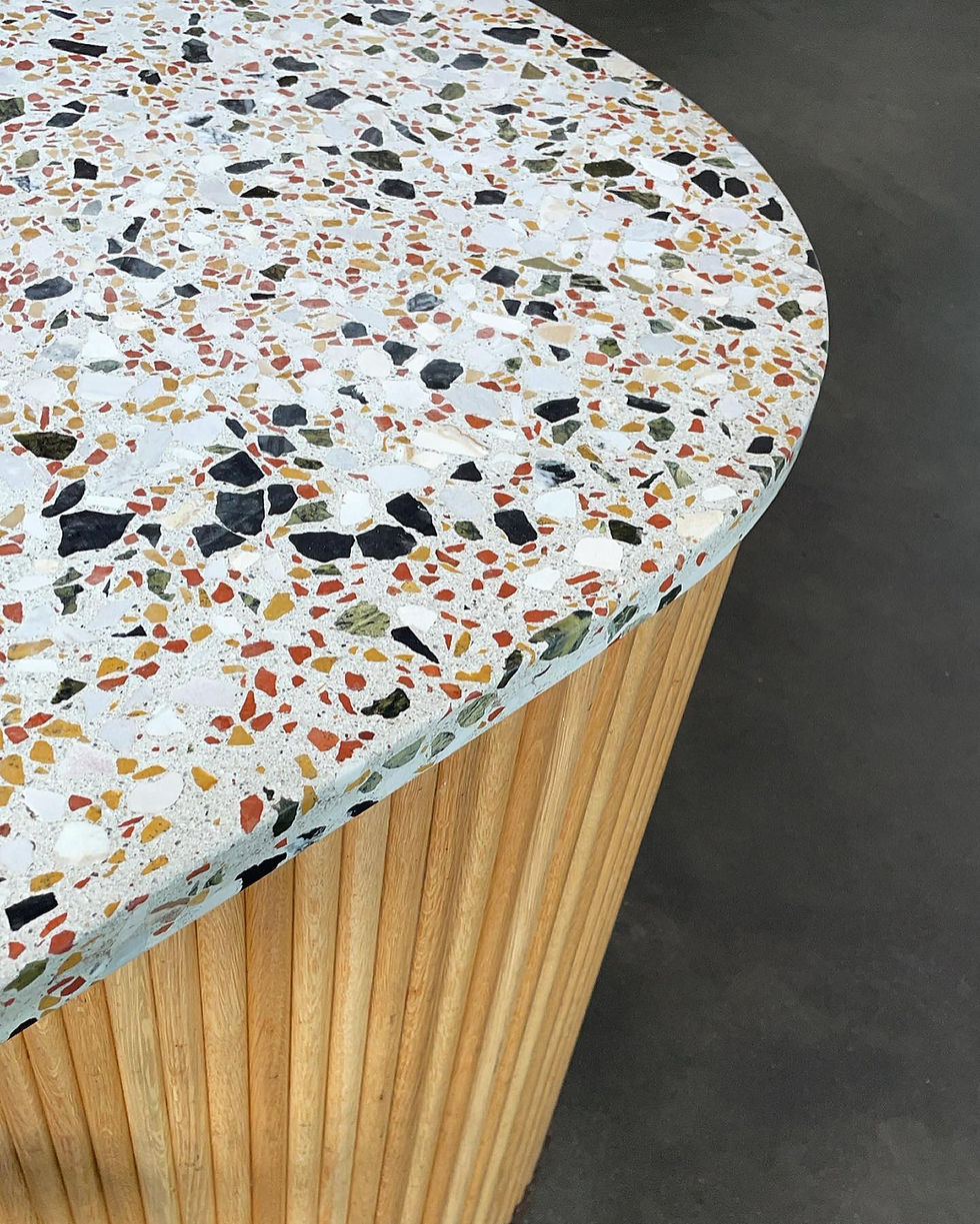 Pacifica | Sustainable Polished Concrete Terrazzo Benchtop Slabs ...