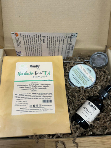 Headache Package | Rootly Organics
