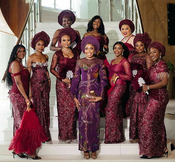 asoebi colours