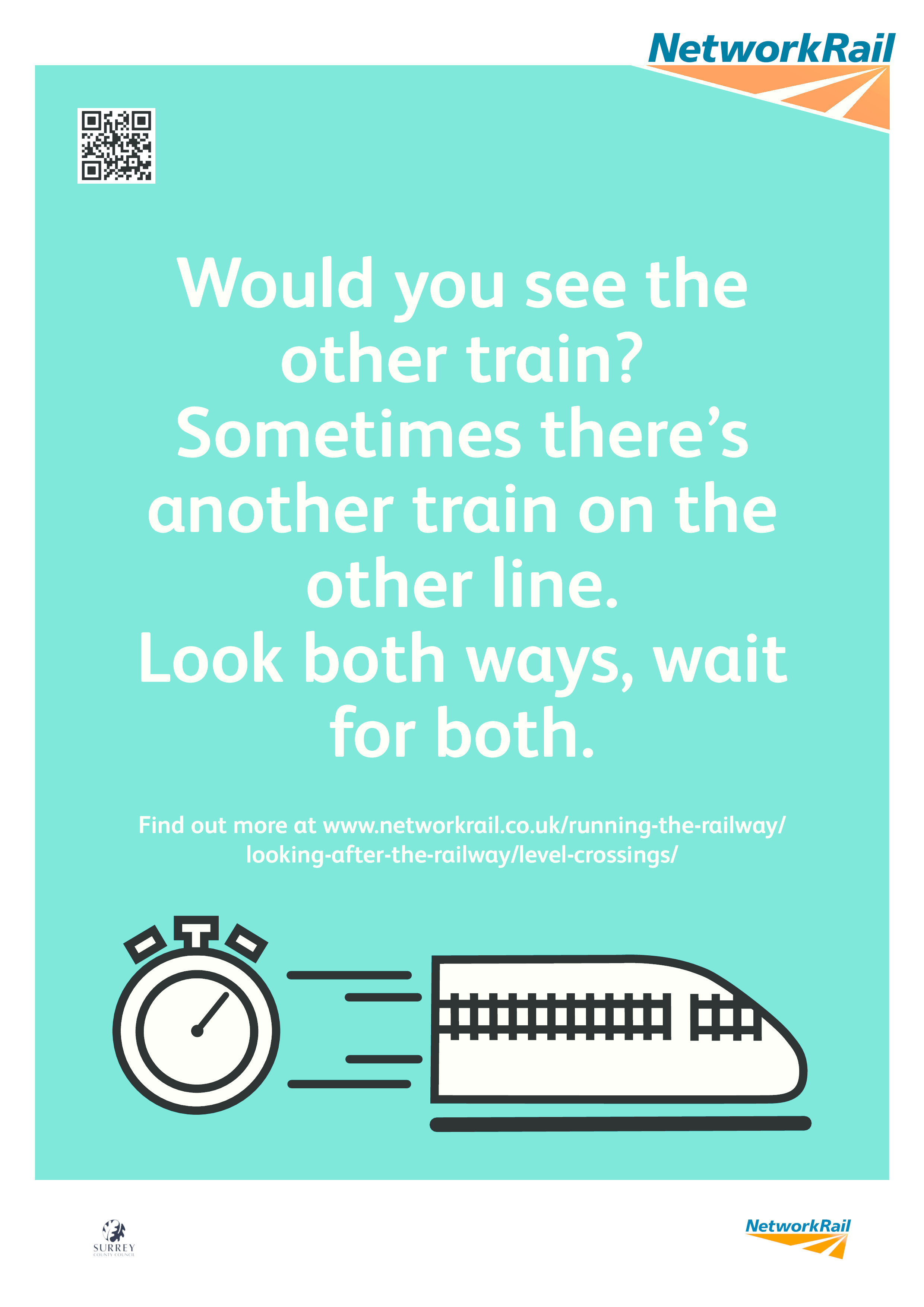 Would you see the other train?