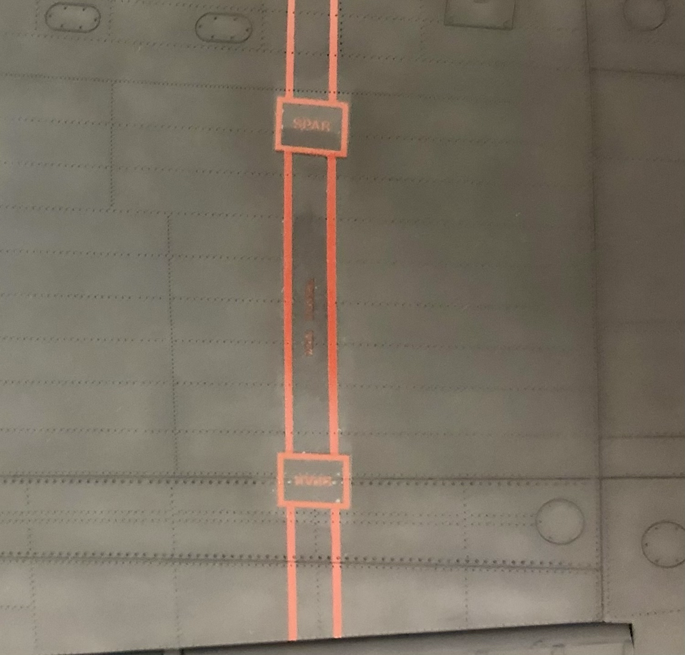 Landing-gear detailing and decals
