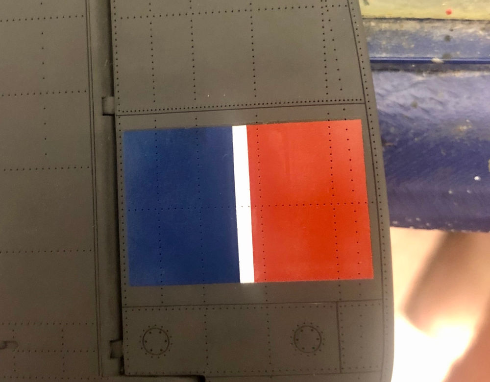 Fin-flashes and RAF Night for the fuselage