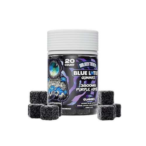 PURPLE ABYSS BLUE LOTUS GUMMIES with HHC