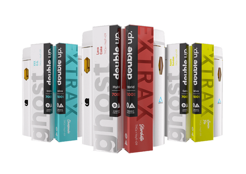 Ghost Extrax Disposables – 2 Pack(THCA + HXY9-THC + Delta 9 THC) | Delta8THCAustin