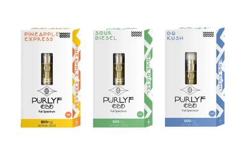 PURLYF FULL SPECTRUM CBD CARTS | Delta8THCAustin