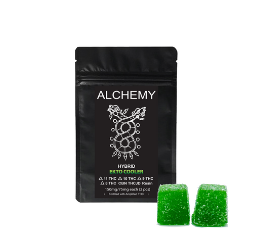 Alchemy Gummies 2 pack- 150mg (Turbo Amped D8, D9, D11, THCJD ...