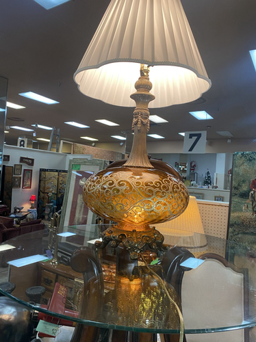 Hollywood Regency Lamp (PICK UP ONLY) | Ochs Vintage Shop